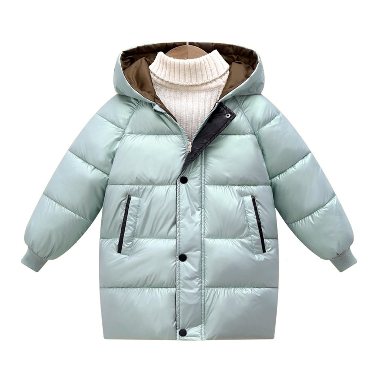Ydojg Winter Coats For Children'S Down Jacket Children'S Hooded Padded ...
