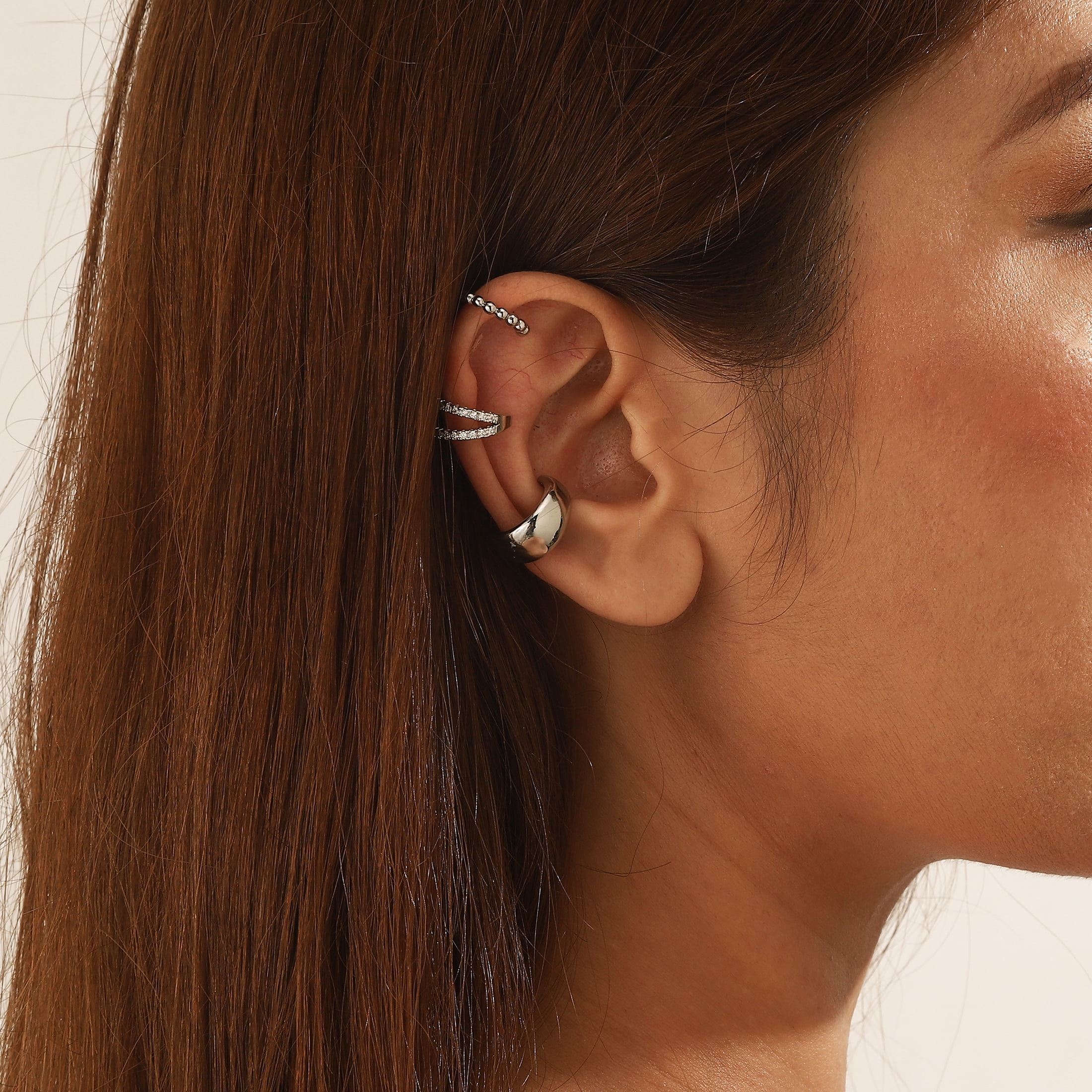 Ydou Cuffs Earrings for Women Non Pierced Earrings,Clip on Cartilage ...