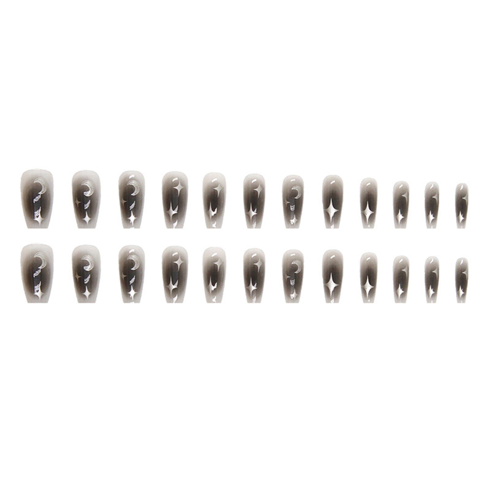Ydsllle Fake Nails With Glue Clearance Prime Day Deals Today 2024 Pressing Fake Nails 24 Pieces
