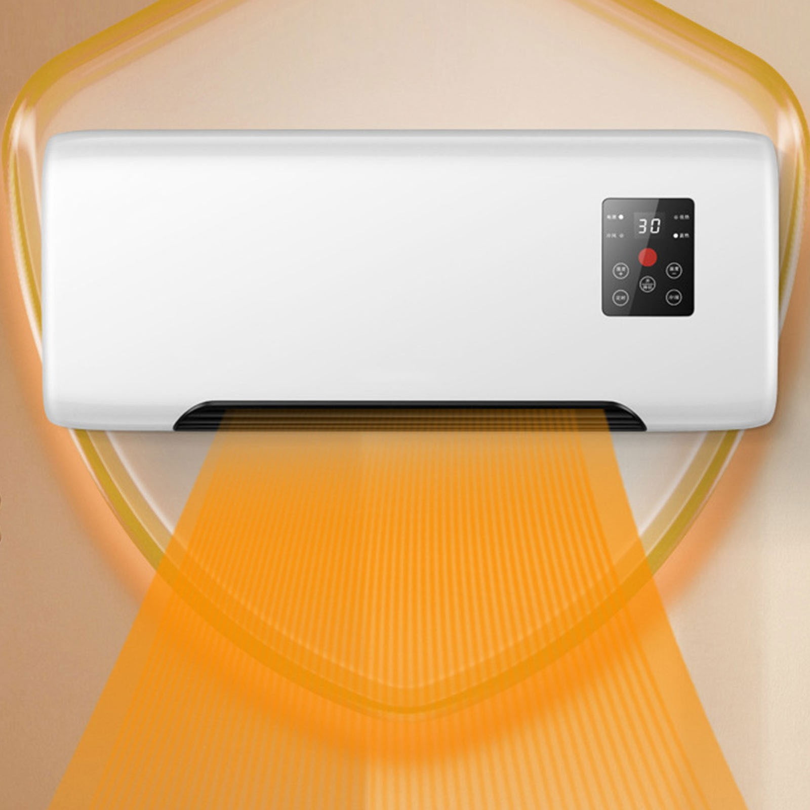 Ydsxlp on Sale Heater Household Bathroom Quick Heat Wall Mounted Heater ...