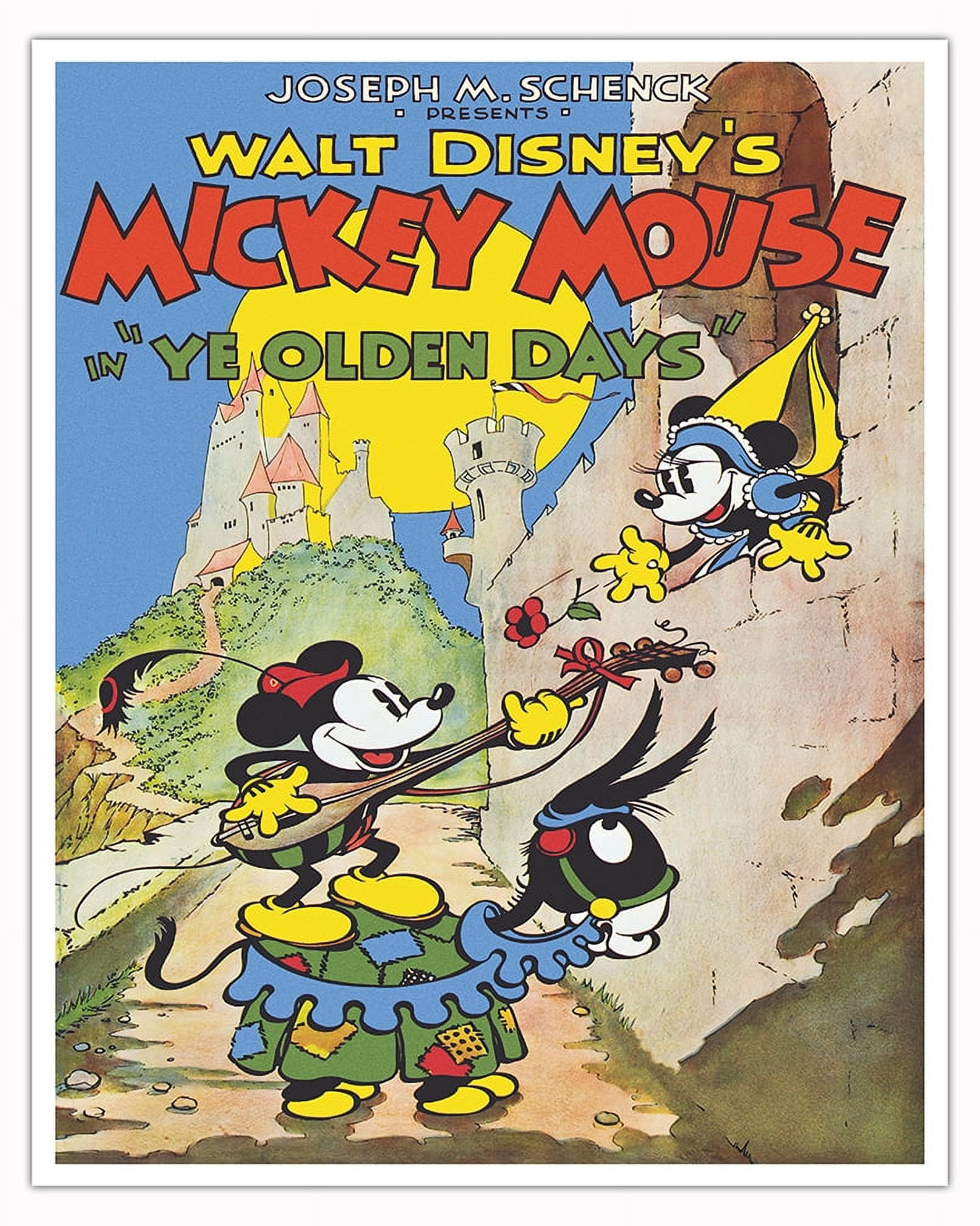 Ye Olden Days - Starring Mickey Mouse Minnie Mouse - Vintage Film Movie ...