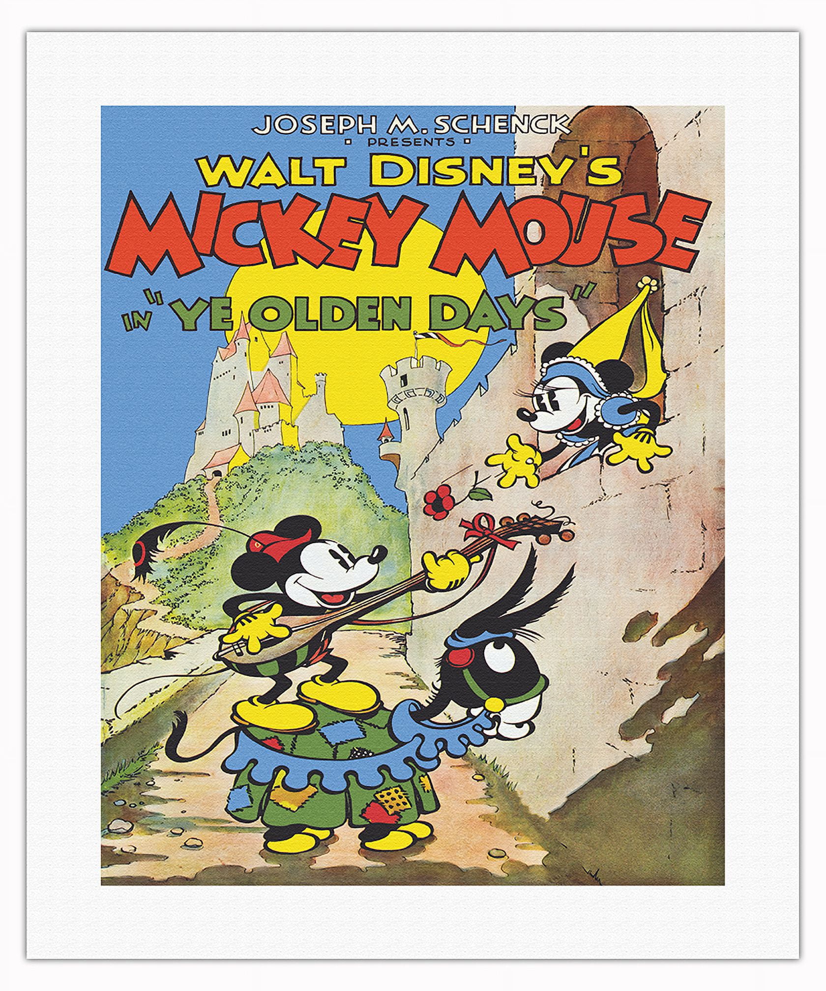 Ye Olden Days - Starring Mickey Mouse Minnie Mouse - Vintage Film Movie ...
