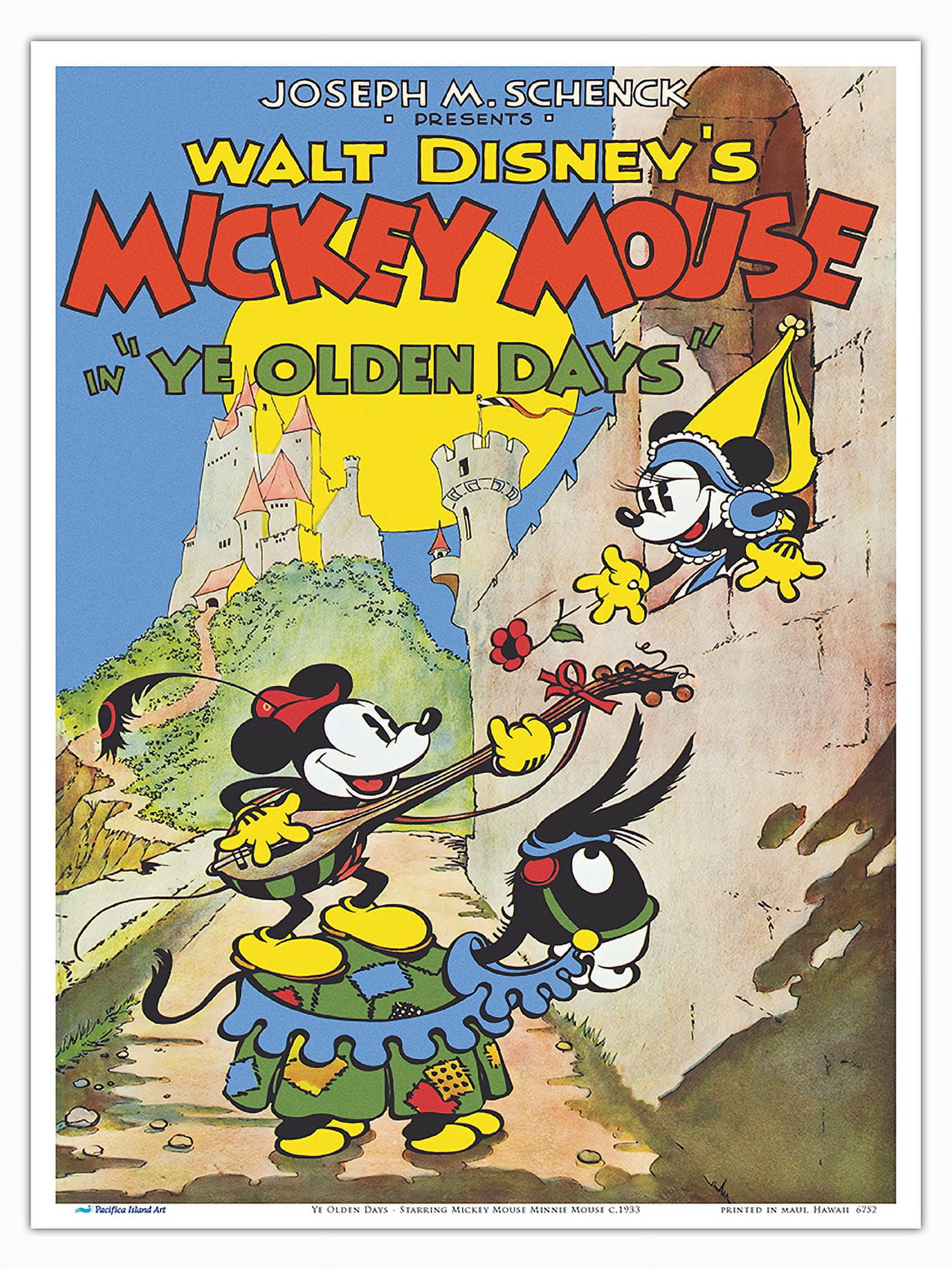 Ye Olden Days - Starring Mickey Mouse Minnie Mouse - Vintage Film Movie ...