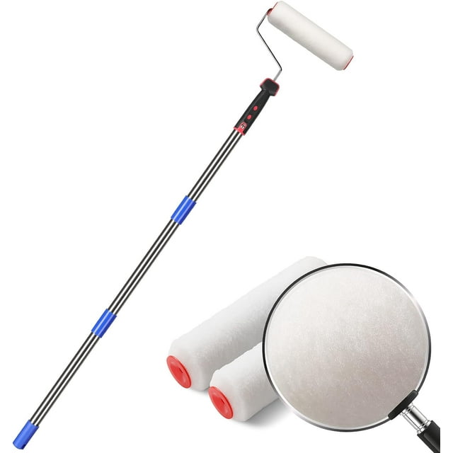 YeYeBest 48 inches House Paint Roller Extension Pole with3 Pieces ...