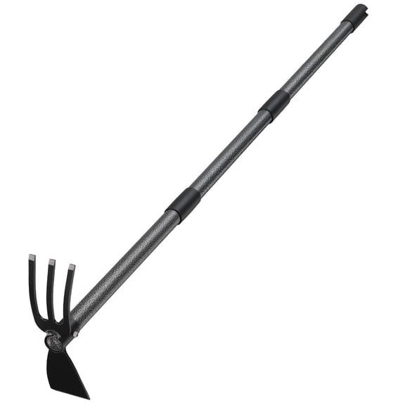 YeYeBest Garden Hoe Tool, Adjustable Heavy Duty Dual-Head Weeding Tool ...