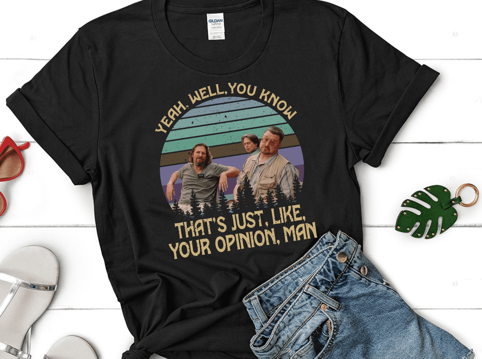 Yeah Well You Know Vintage T-Shirt, The Big Lebowski Shirt, The Big ...