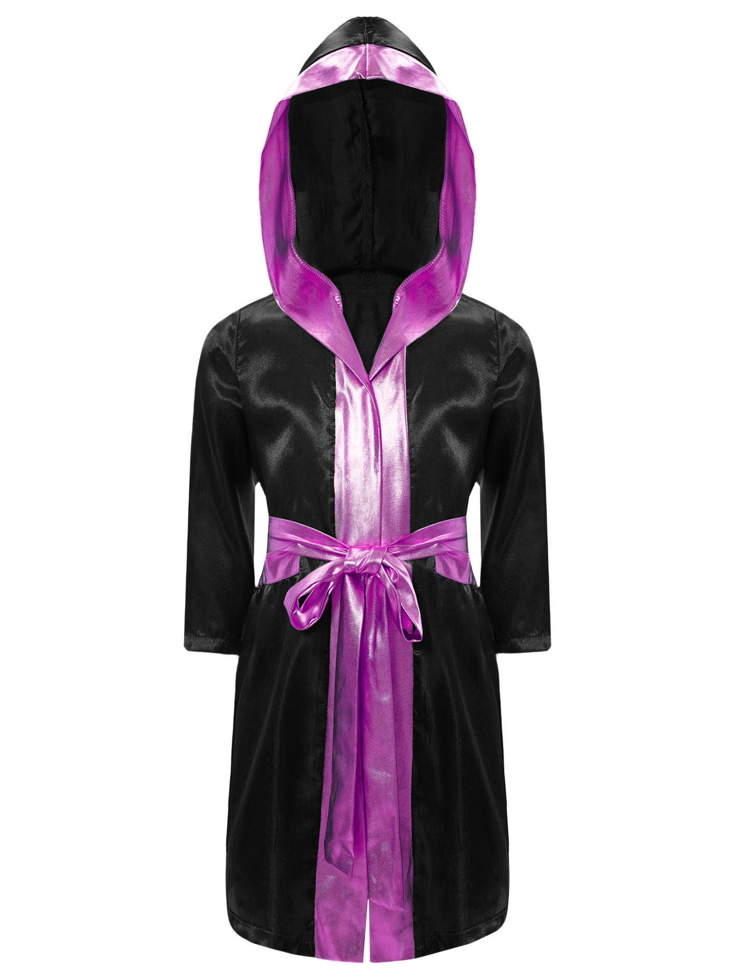 Yeahdor Girls Boys Boxing Robe for Kids Muay Thai Kickboxing Bjj Boxer ...