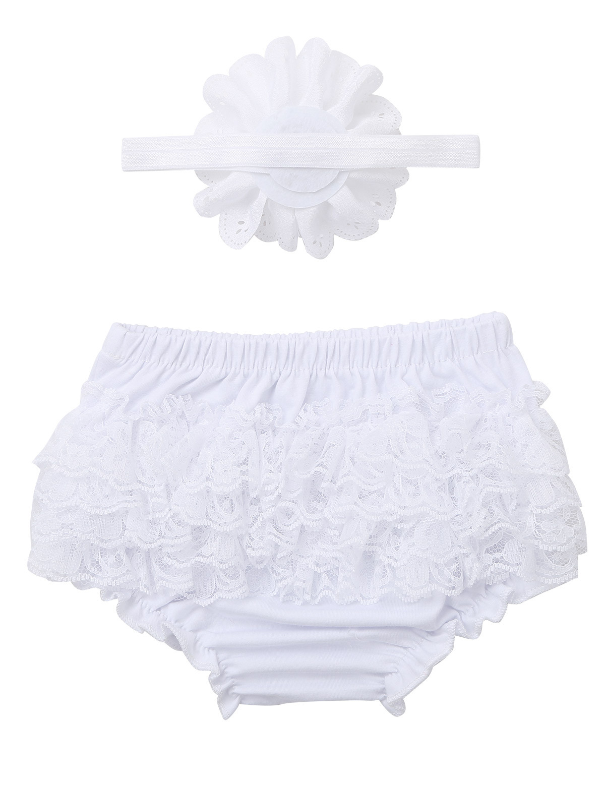 Yeahdor Infant Baby Girl Princess Tutu Ruffled Frilly Bloomer Diaper ...