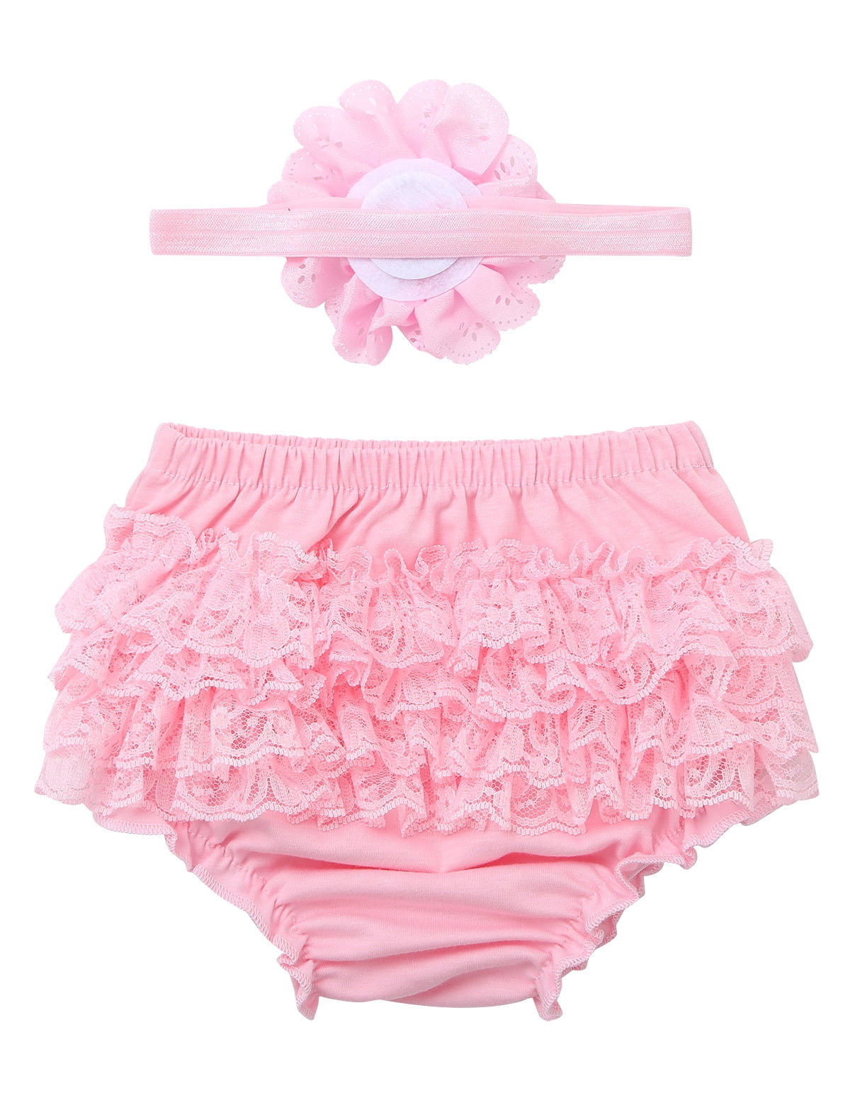 Yeahdor Infant Baby Girl Princess Tutu Ruffled Frilly Bloomer Diaper ...