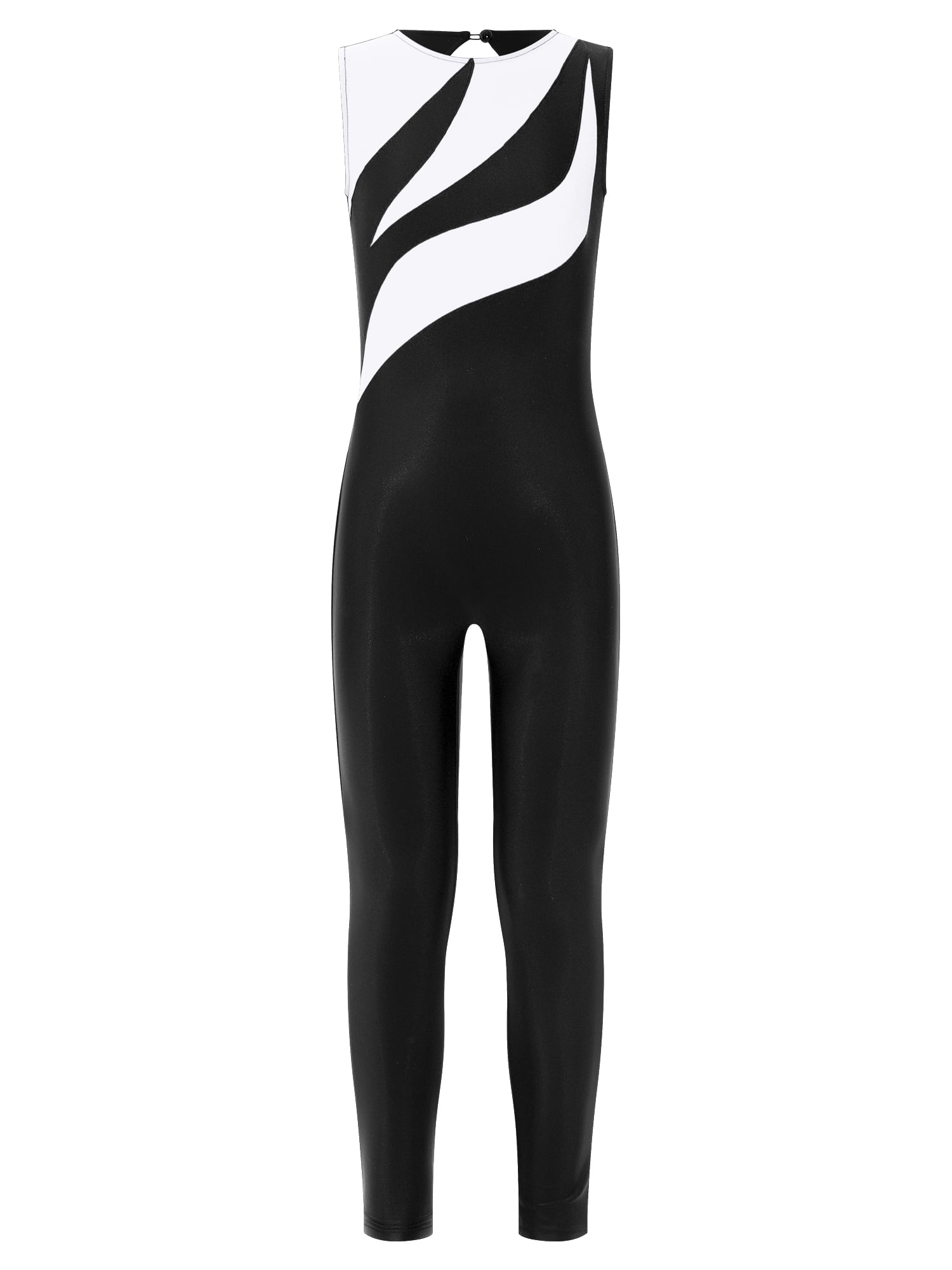 Yeahdor Kids Girls Ballet Dance Unitard Stretchy Sports Gymnastics Full ...