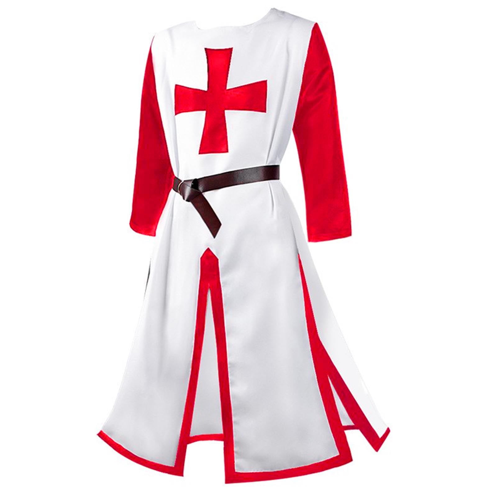 Yeahitch Medieval Crusader Knights Templar Tunic Costumes Renaissance
