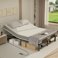 Yeahumalia Electric Split Adjustable Bed Frame with Remote Head and ...