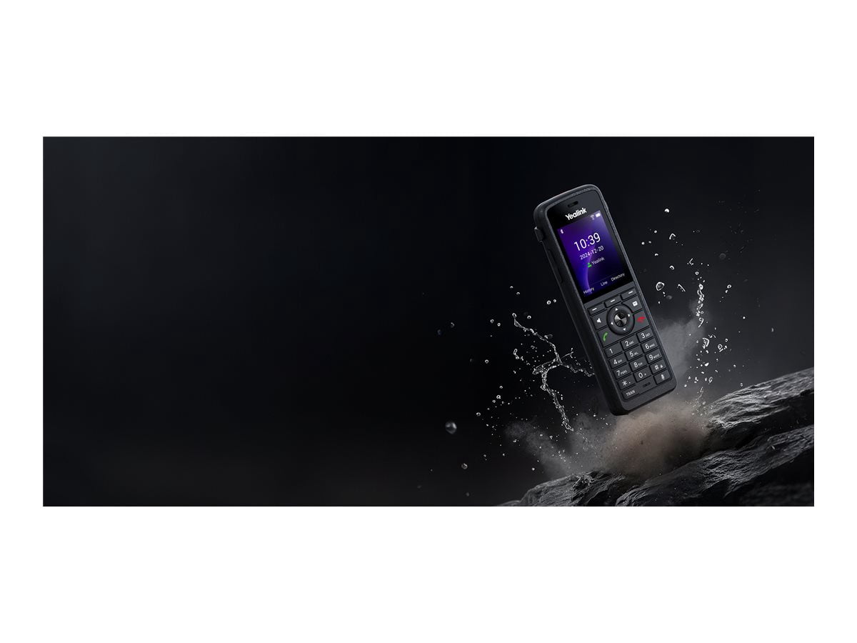 Yealink AX86R IP Phone - Cordless - Cordless - Wi-Fi, Bluetooth - 5 ...