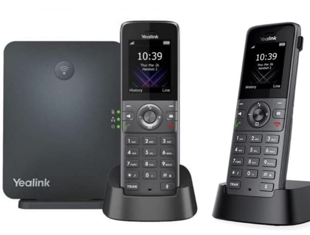 Yealink IP Phone W73P Bundle of W70B Base and W73H handset + 1-Unit ...