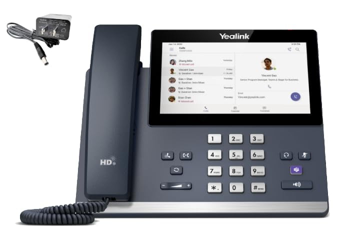 Yealink MP56-TEAMS-PSU-E2 - PoE - Android 13 OS - 7 inch (1024 x 8600 ...