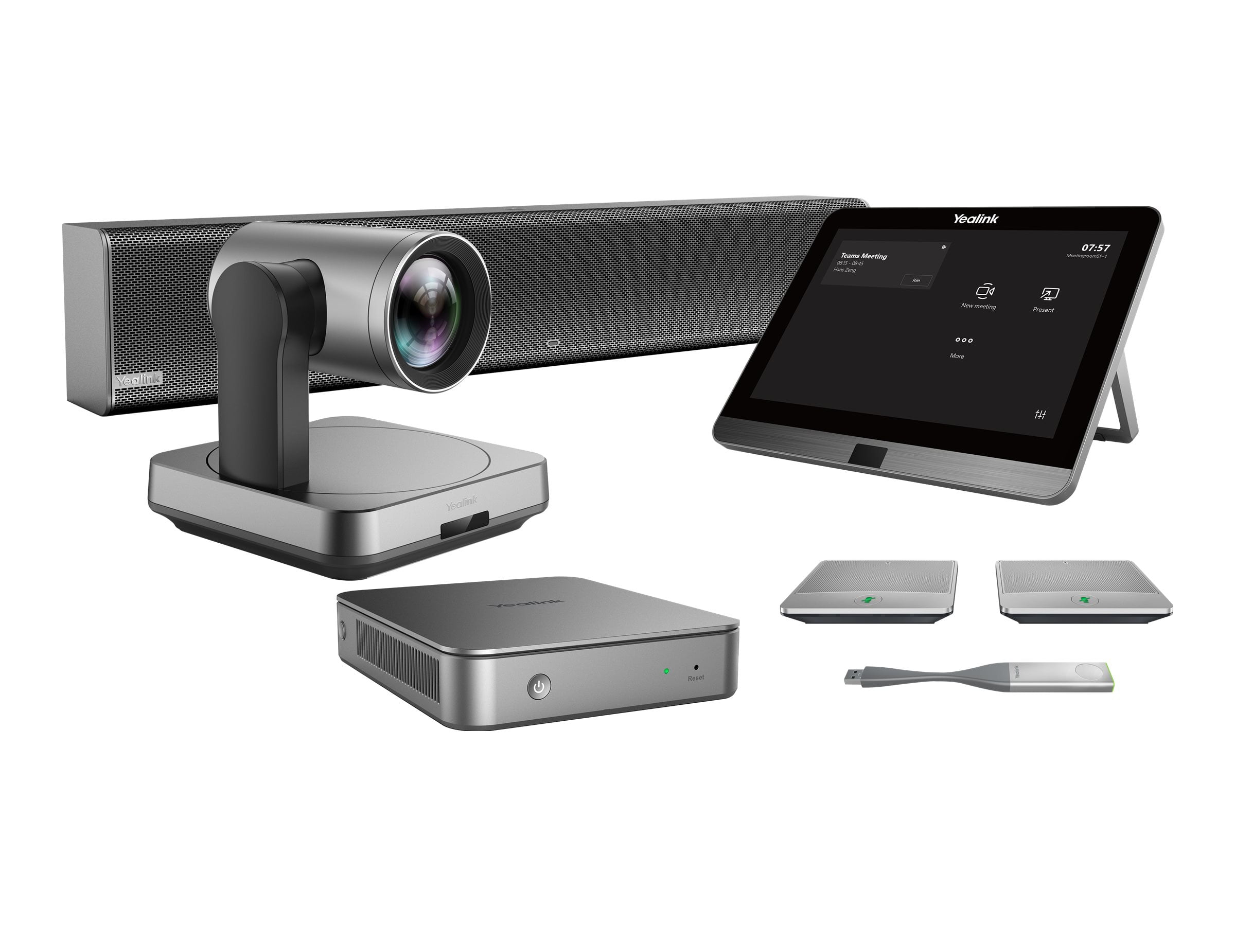 Yealink Native Microsoft Teams Rooms system for Medium-to-large Rooms ...