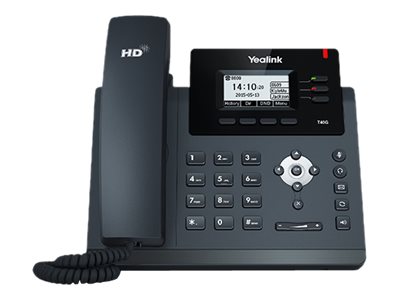Yealink SIP-T40G - VoIP phone - 3-way call capability (YEA-SIP-T40G ...