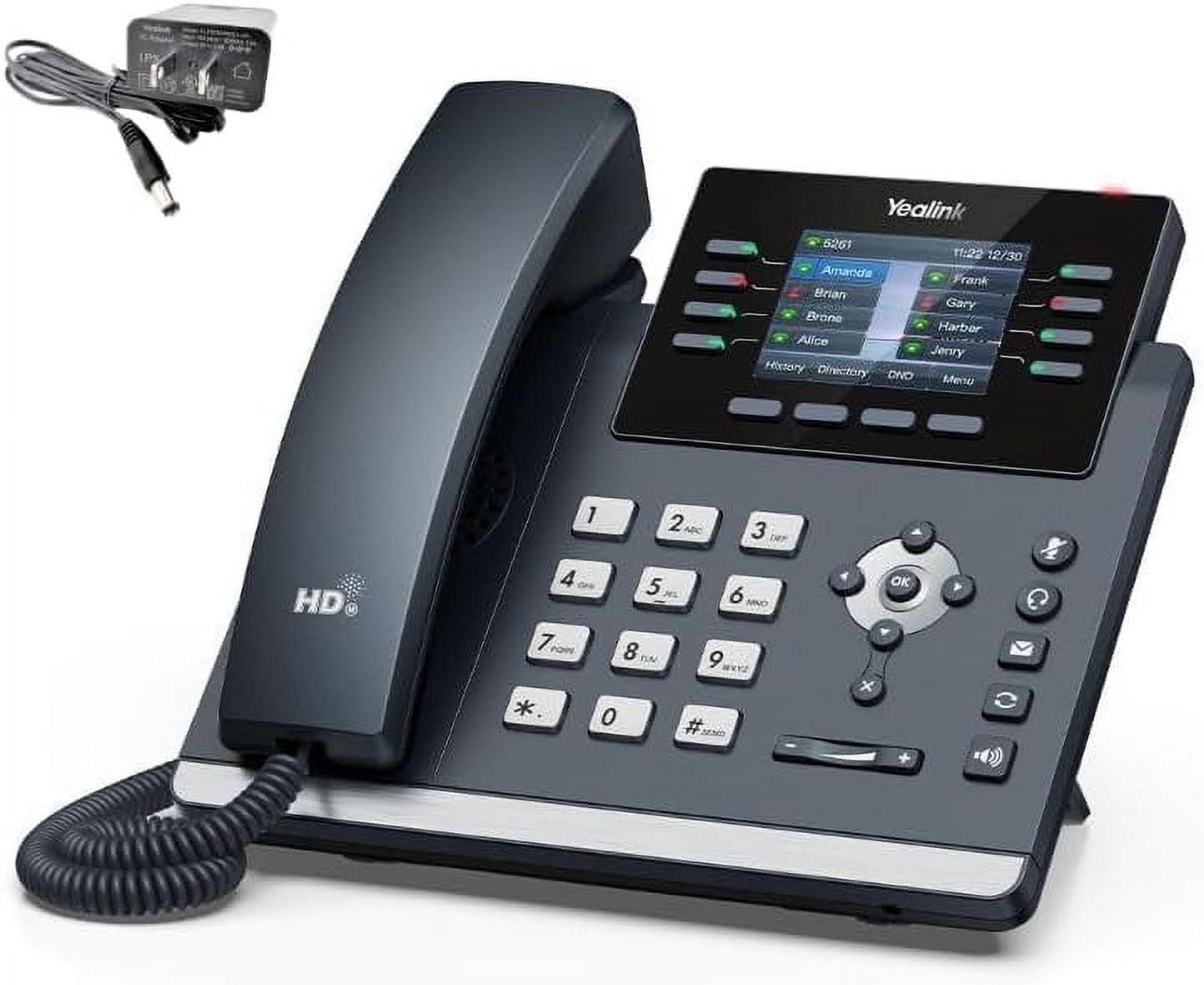 Yealink SIP-T44W-PSU – 1301213 - WI-Fi IP Phone - Power Adapter ...
