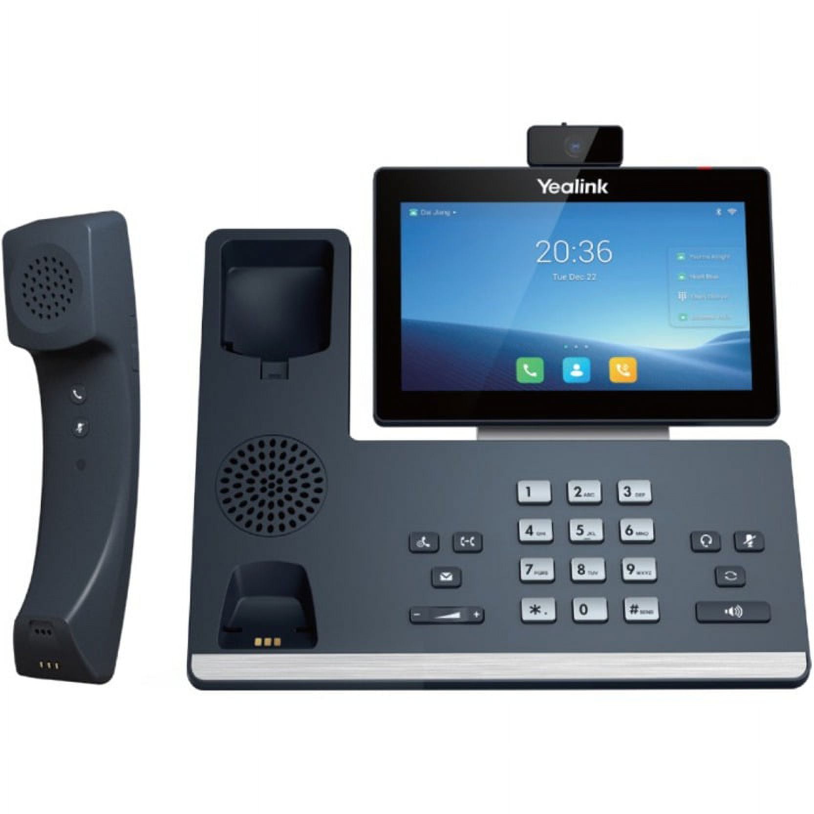 Yealink T58W Pro IP Phone, Corded/Cordless, Corded/Cordless, Wi-Fi ...