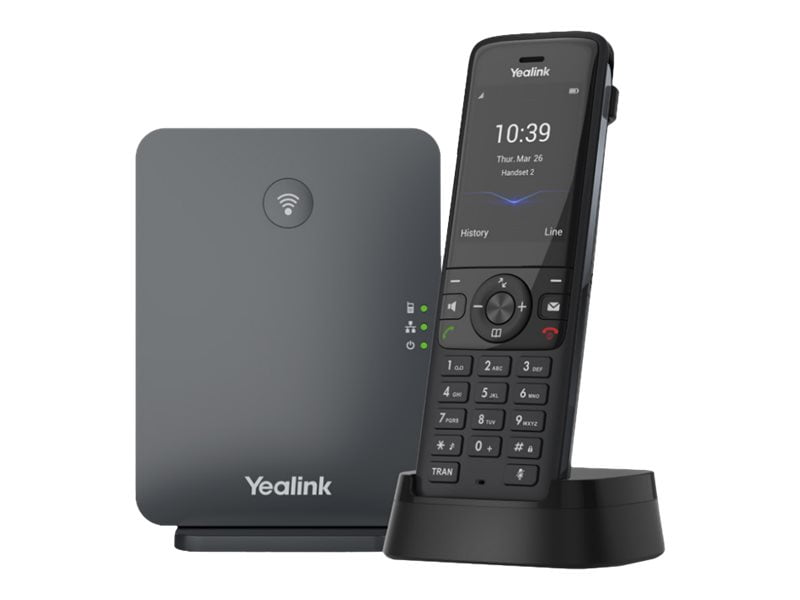 Yealink W78P - Cordless VoIP phone - with Bluetooth interface with ...