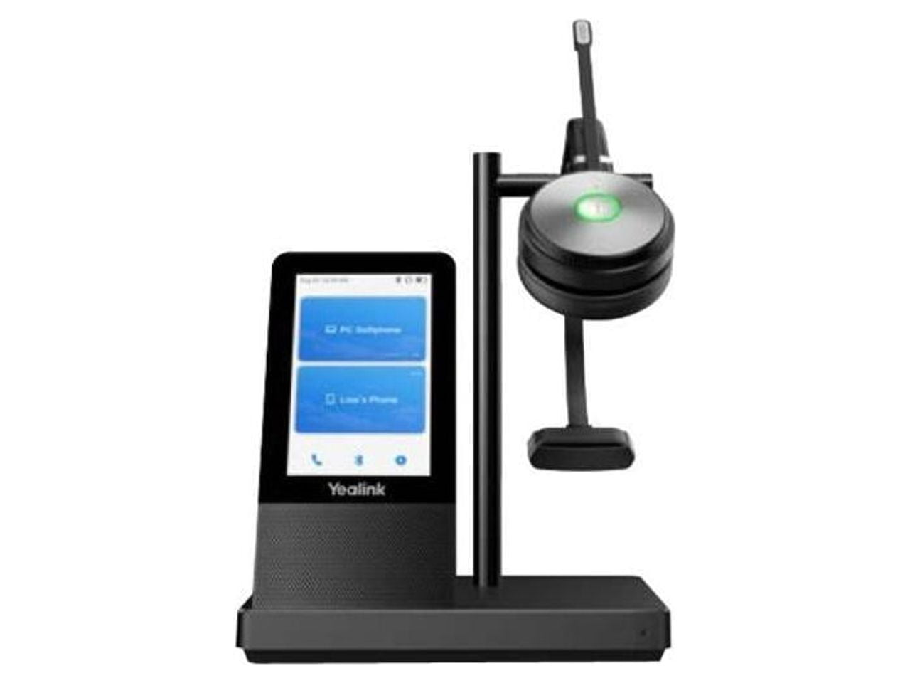 Yealink WH66 Mono Office Telephone, Wireless Bluetooth Headset with USB ...