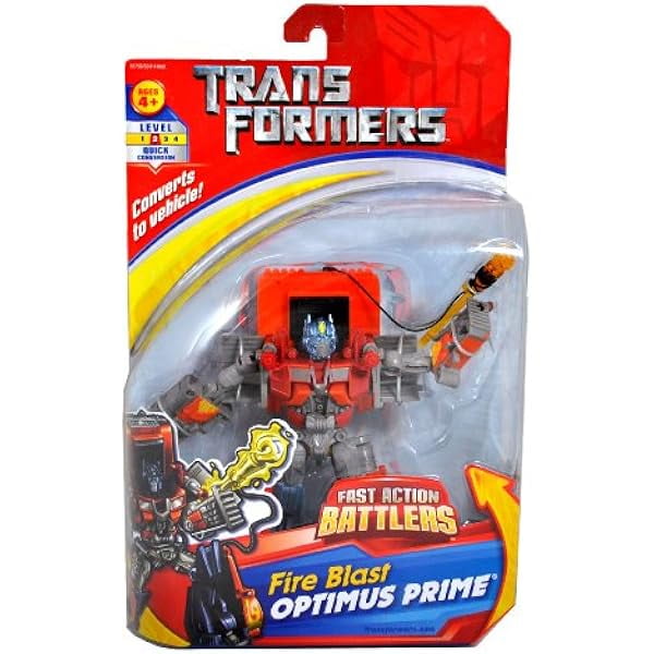 Year 2007 Transformer Fast Action Battlers Series 6 Inch Tall Robot ...