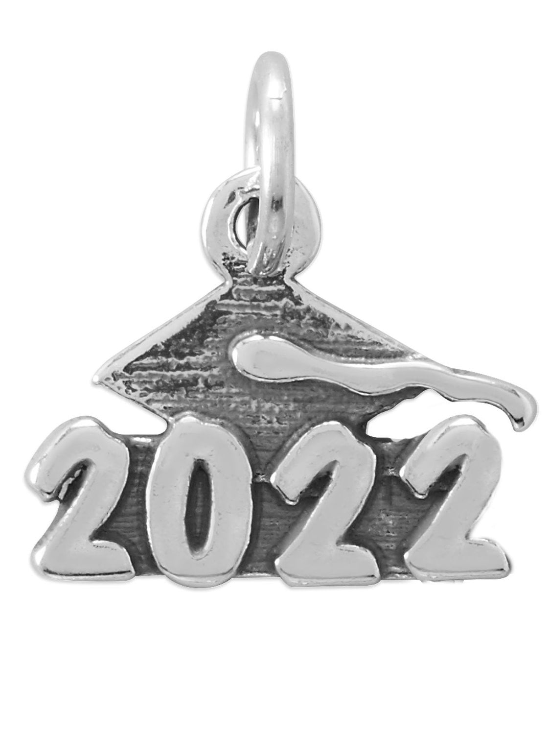 Year 2022 Charm Graduation Cap and Tassel Sterling Silver - Walmart.com
