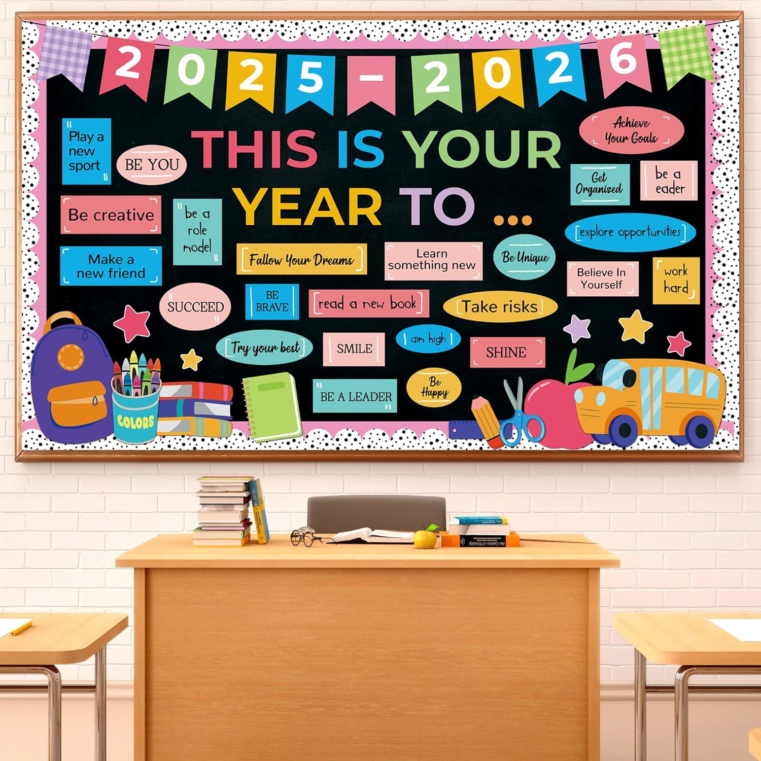 This is Your Year Bulletin Board Set Inspirational Classroom Decoration ...