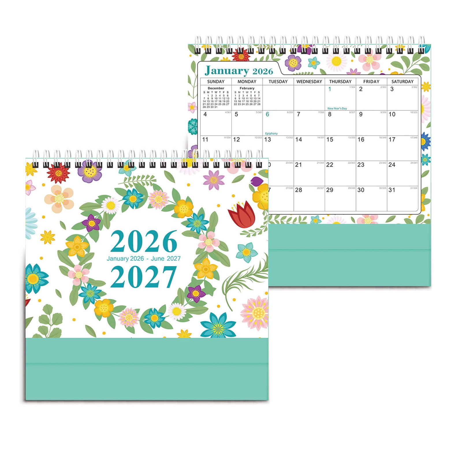 Year Calendar Wall One Year Calendar Full Year Wall Calendar 2026 2026 ...