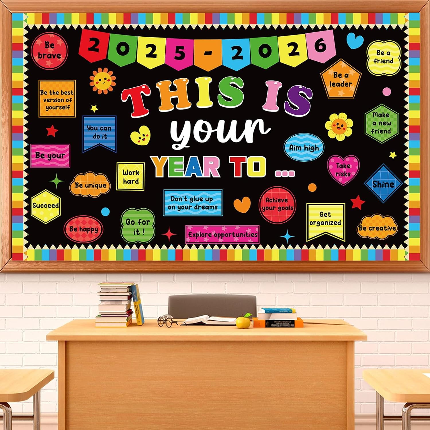 This is Your Year to Classroom Bulletin Board Decorations Set Welcome ...