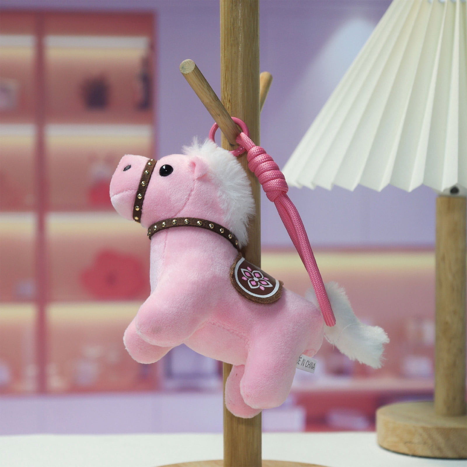 Year Of Horse Colorful Stuffed Toy Doll, Cute Keychain Pendant For Bags ...