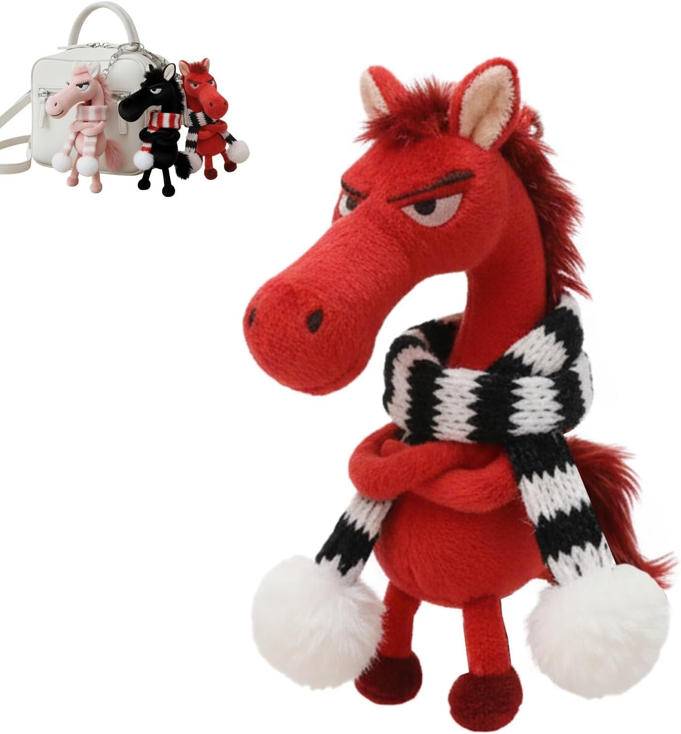 Year of the Horse Lucky Mascot – 2026 Zodiac Good Luck Charm, Small ...