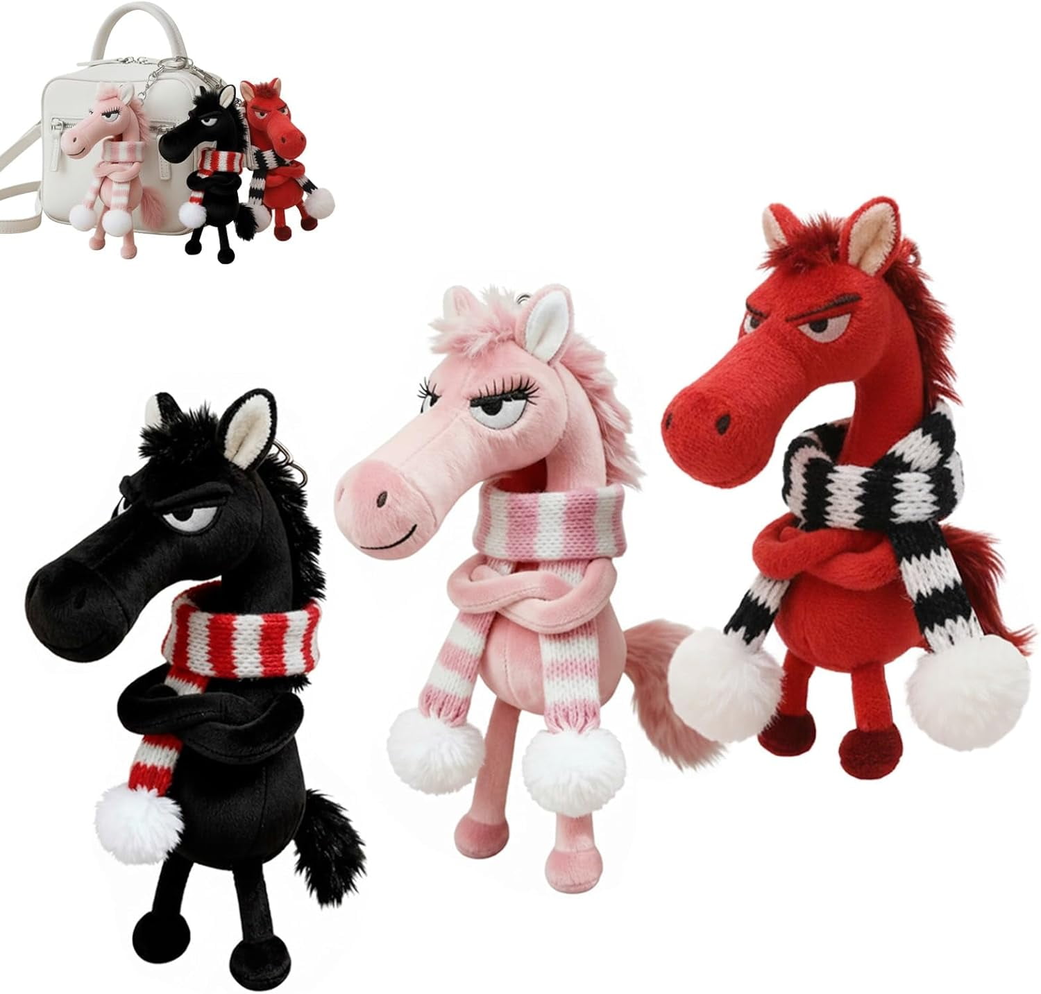 Year of The Horse Lucky Mascot, New Year Good Luck 2026 Lucky Horse ...