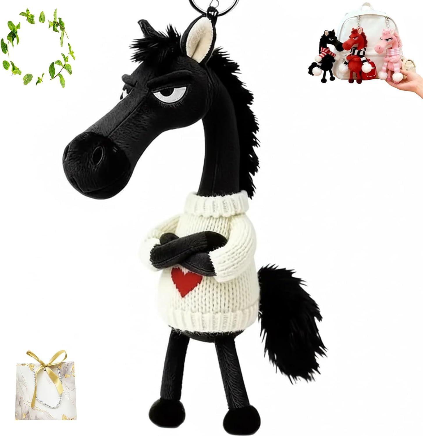Year of The Horse Lucky Mascot, New Year Good Luck Gift 2026, Lucky ...