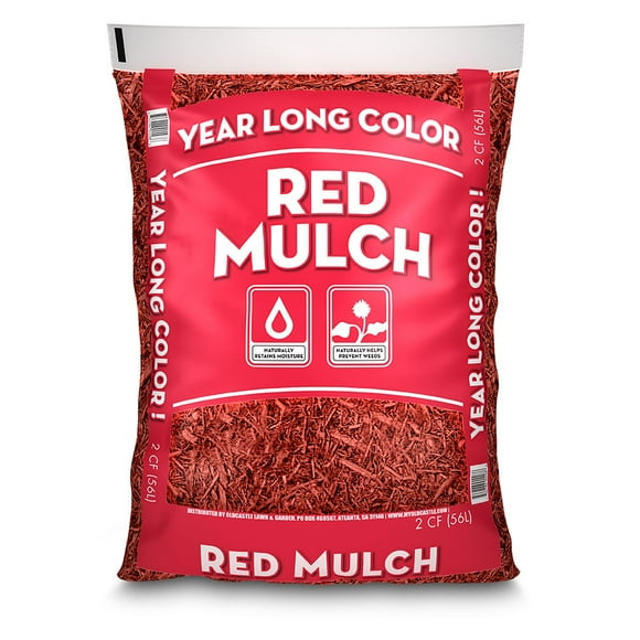Mulches Mulch in Landscaping & Lawn Care | Red - Walmart.com