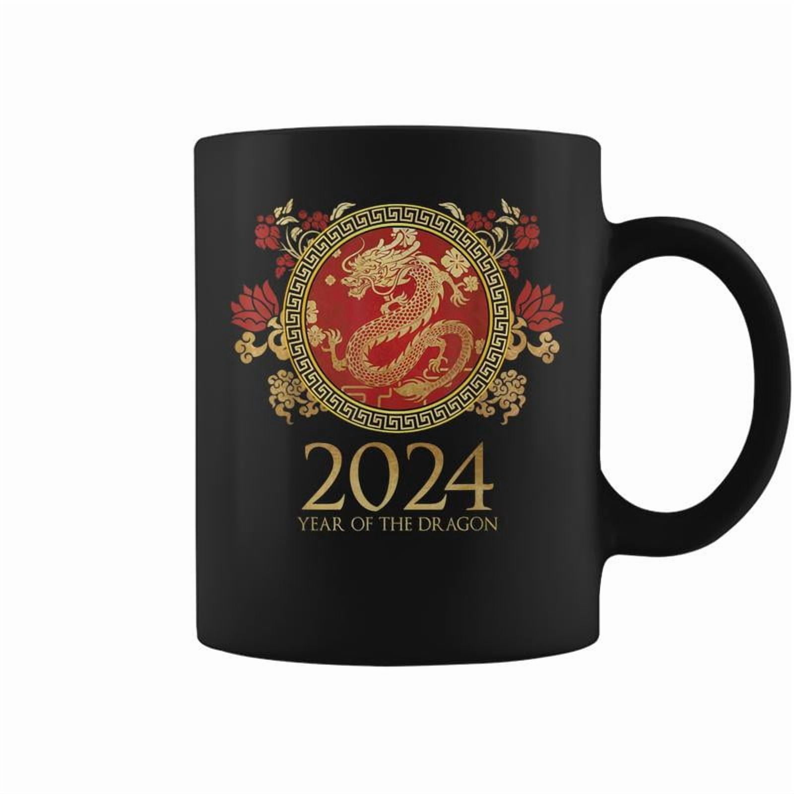Year Of The Dragon 2024 Chinese New Year Zodiac Lunar Coffee Mugs ...