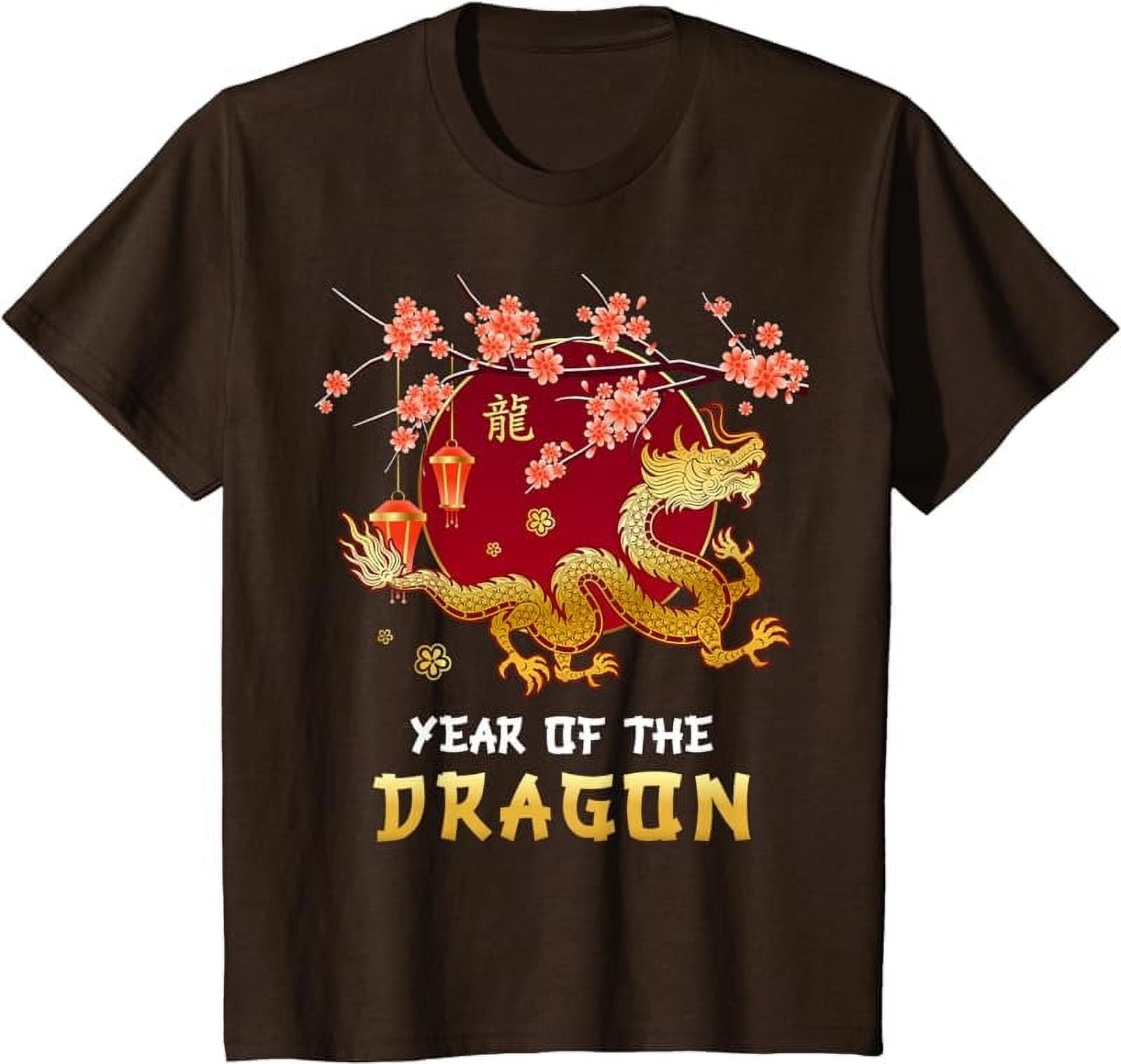 Year Of The Dragon 2024 Lunar New Year Chinese New Year 2024 T-Shirt ...