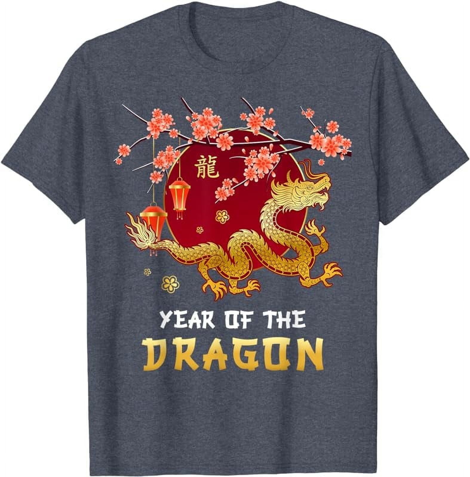 Year Of The Dragon 2024 Lunar New Year Chinese New Year 2024 T-Shirt ...