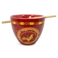 Year Of The Rooster Chinese Zodiac 16-Ounce Ramen Bowl and Chopstick ...