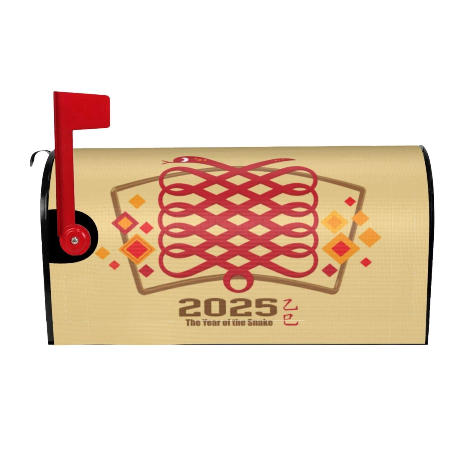 Year Of The Snake 2025 Happy Chinese New Year Mailbox Decorations ...