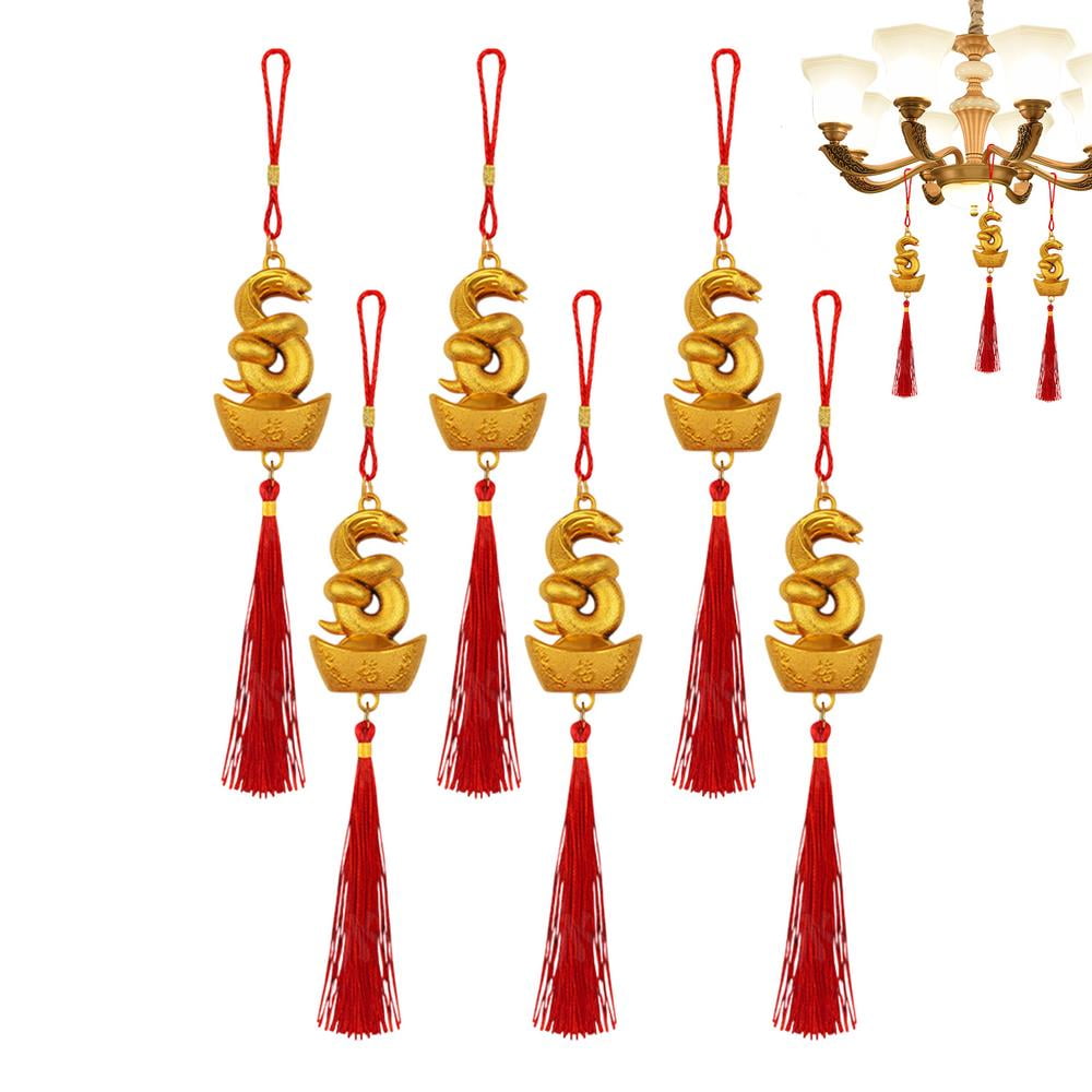 Year Of The Snake Ornaments Good Luck Charm Chinese New Year ...