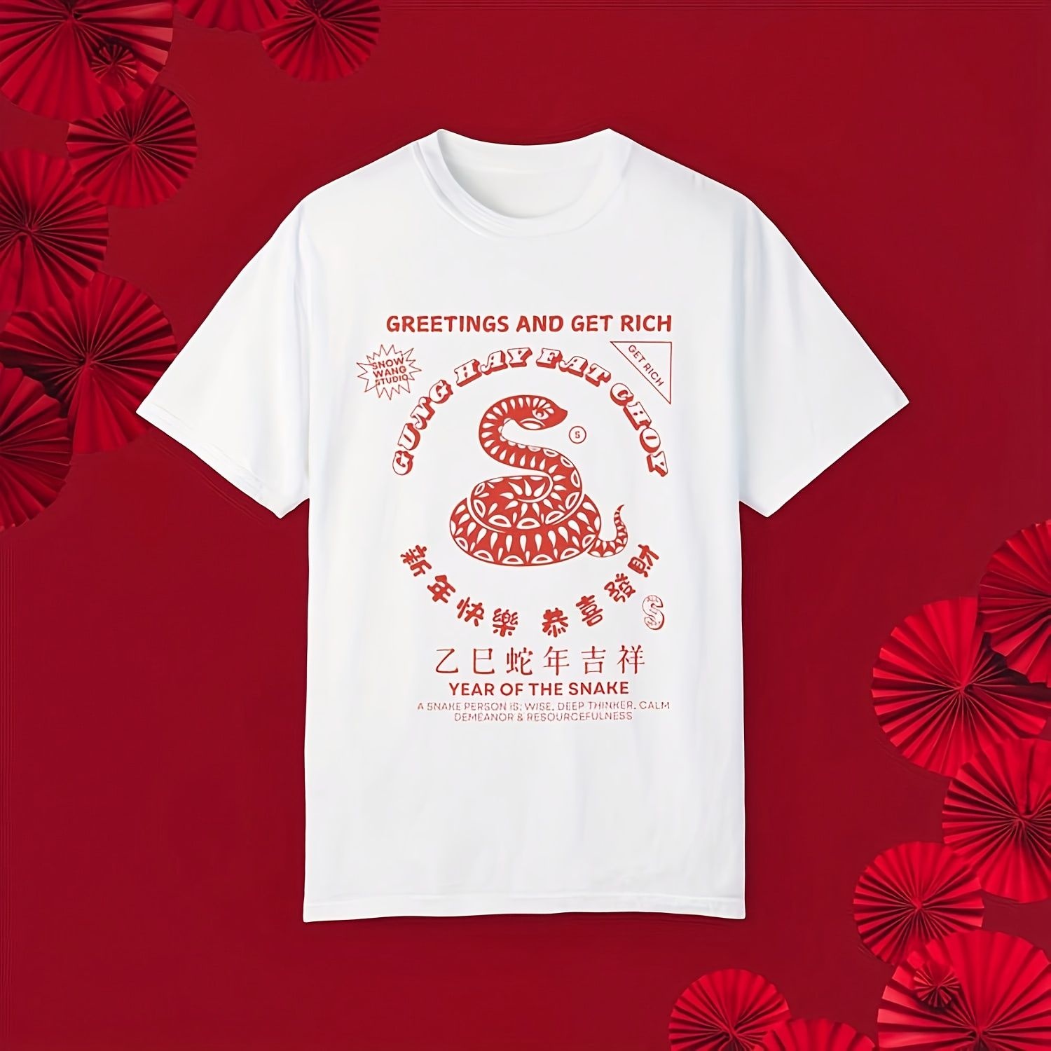 Year Of The Snake T-S1Hirt, Chinese New Year T-S1Hirt 2025, Hohili ...