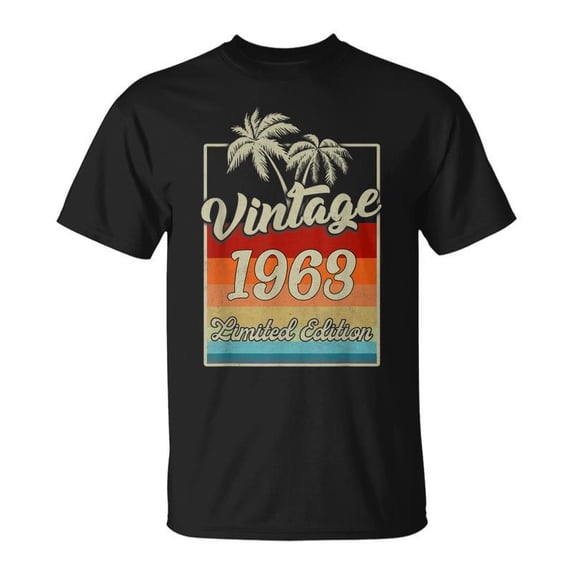 Year Old 1963 Limited Edition Th Birthday Retro V2Tshirt - Walmart.com