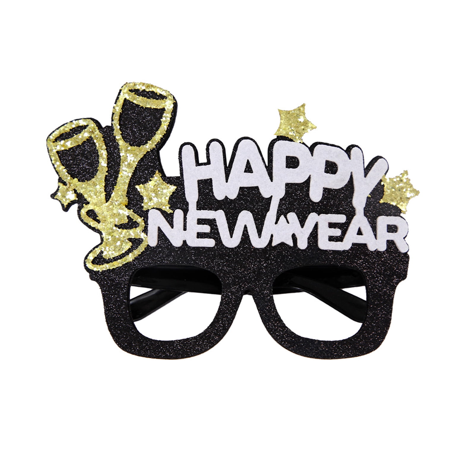 Year Party Glasses Photo Prop Frame F For Themed Events Booth Fun ...