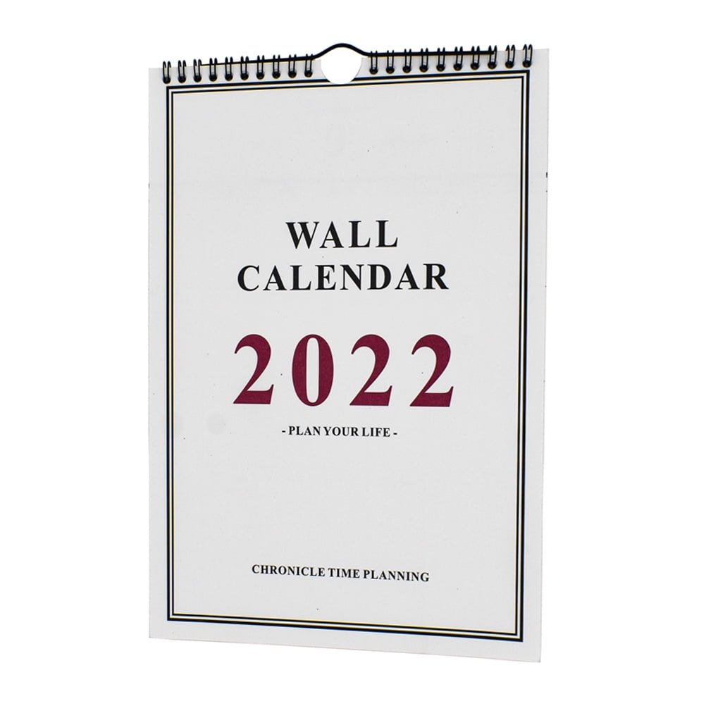 Year Planner 2024 Calendars 2022 Wall Double Line Calander Practical ...