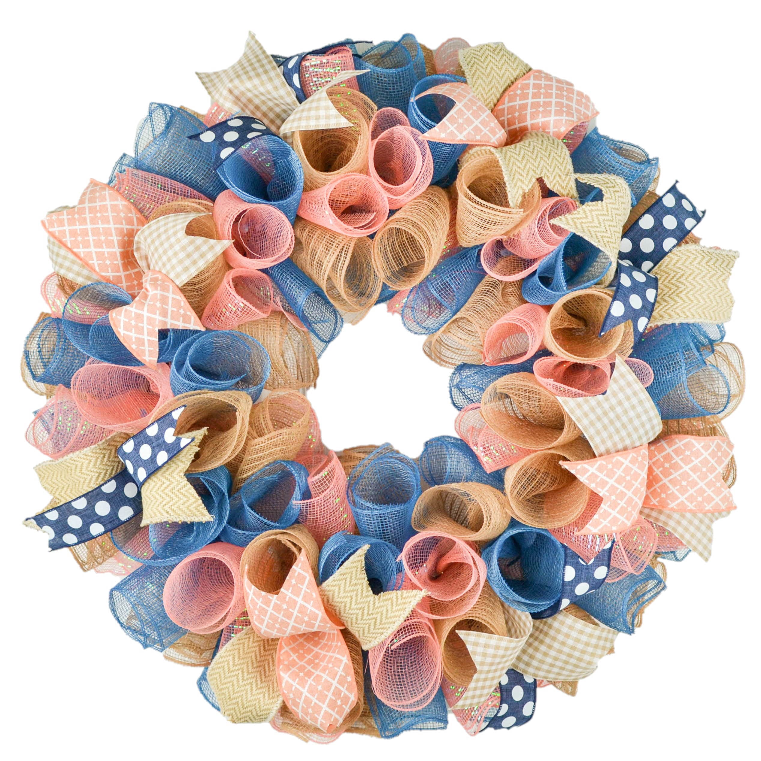 Year Round Wreath - Spring All Year Long Wreaths - Everyday Birthday ...