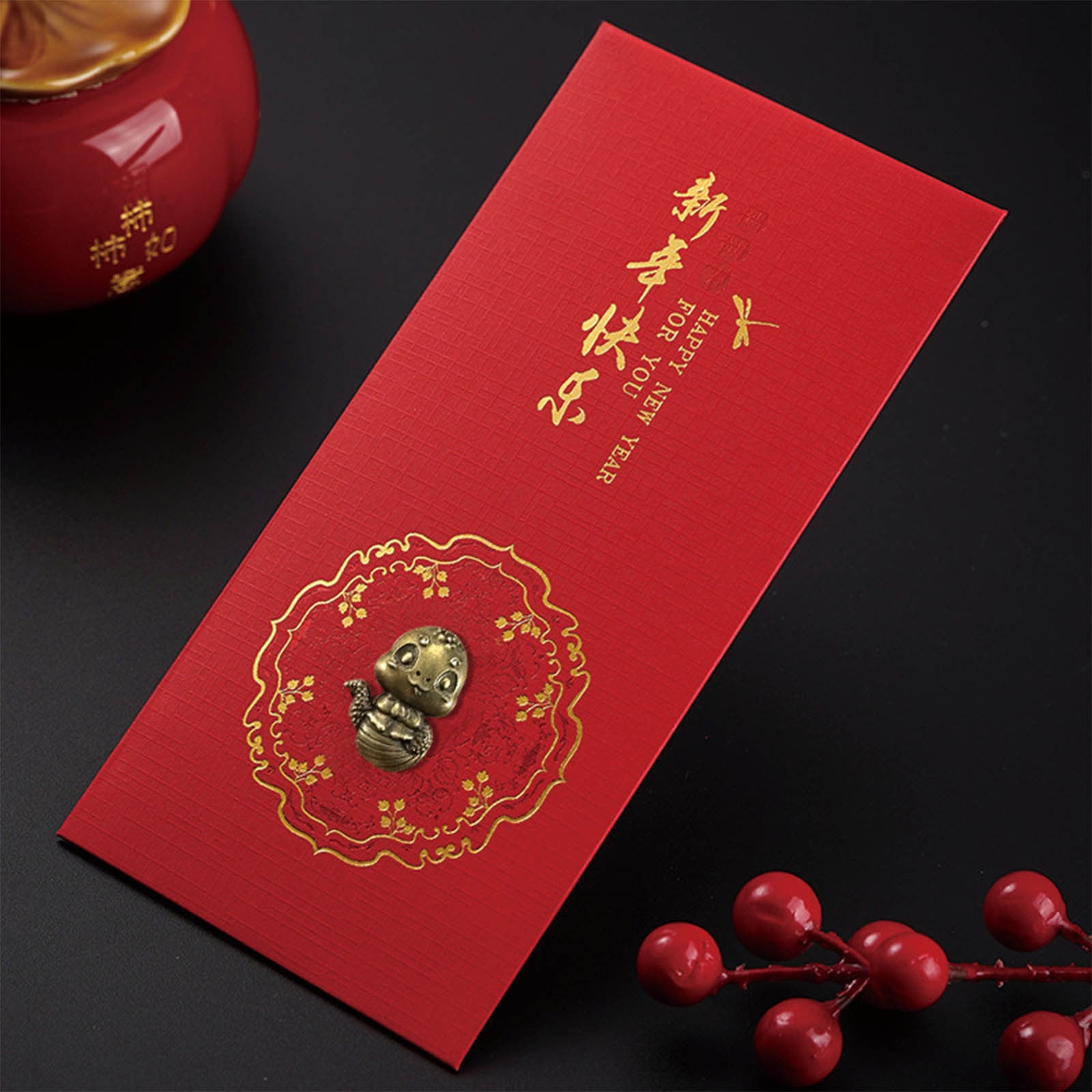 Year of The Snake Chinese New Year Red Packet-10pcs Chinese New Year ...