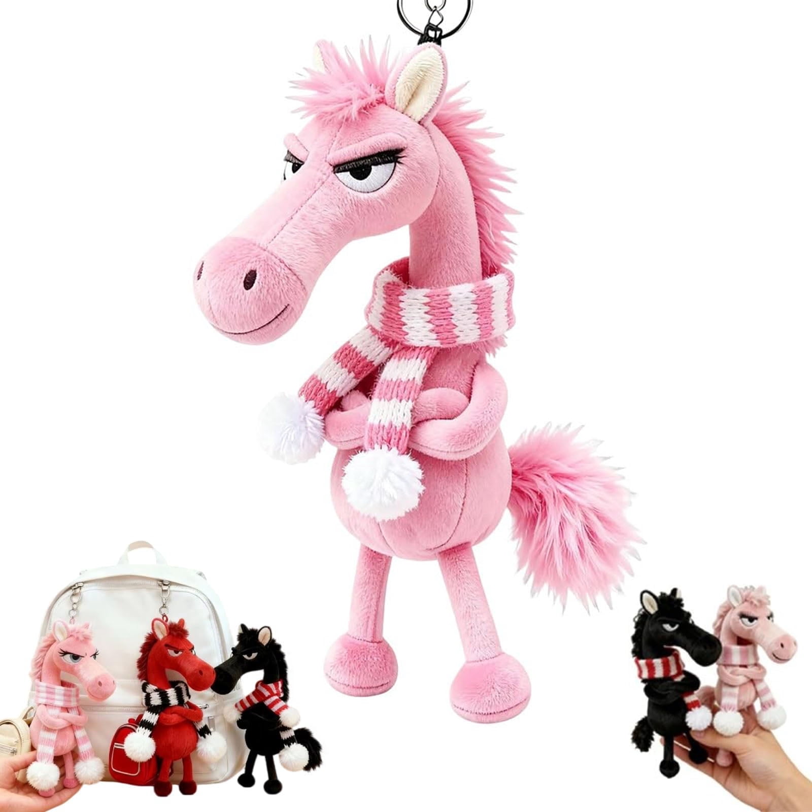 Year of the Horse Lucky Mascot, 2026 New Year Good Luck Guardian Plush ...