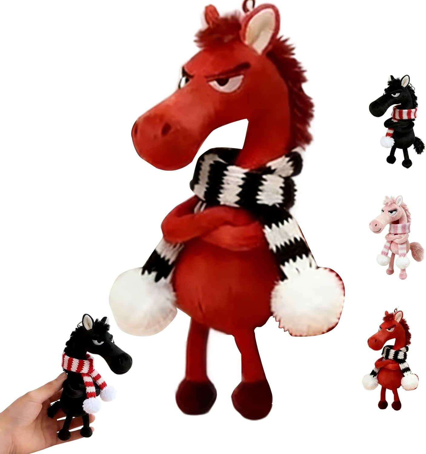 Year of the Horse Lucky Mascot – 2026 New Year Good Luck Guardian Plush ...