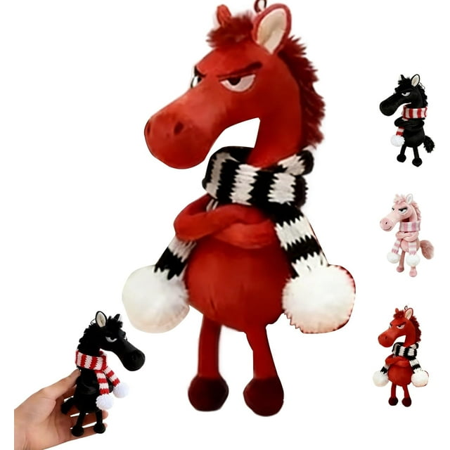 Year of the Horse Lucky Mascot – 2026 New Year Good Luck Guardian Plush ...